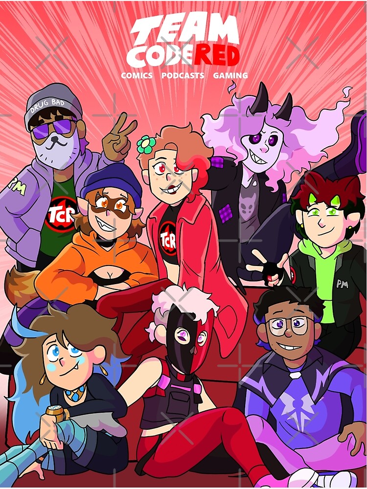"Team CodeRed HQ 2023" Poster for Sale by TeamCodeRed | Redbubble