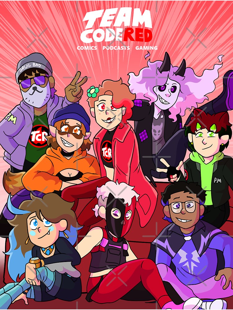 "Team CodeRed HQ 2023" Sticker for Sale by TeamCodeRed | Redbubble