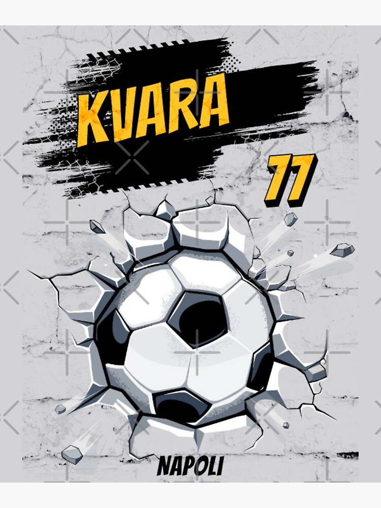 "kvara" Sticker for Sale by kdpfashions | Redbubble