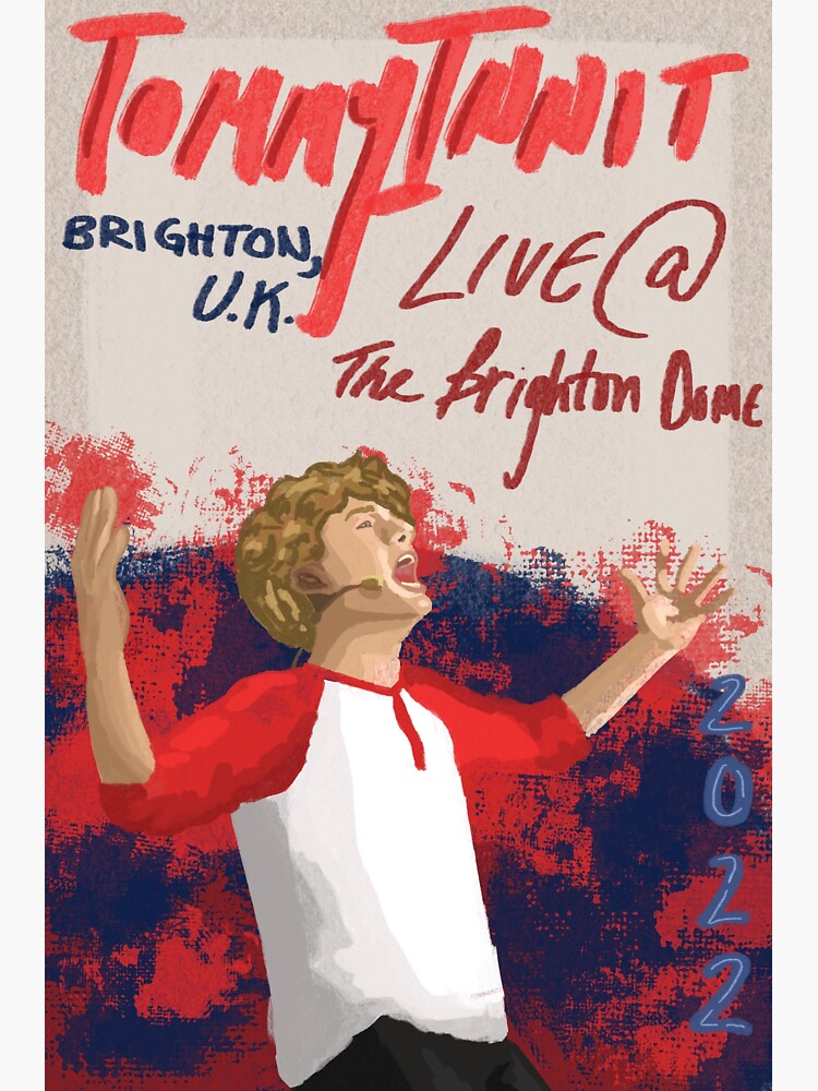 "Tommyinnit live show full poster" Sticker for Sale by onawyndee ...