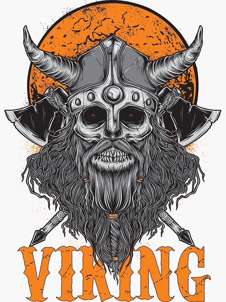 "The Undead Viking - Black Rose Fall 2022 Collection" Sticker for Sale ...
