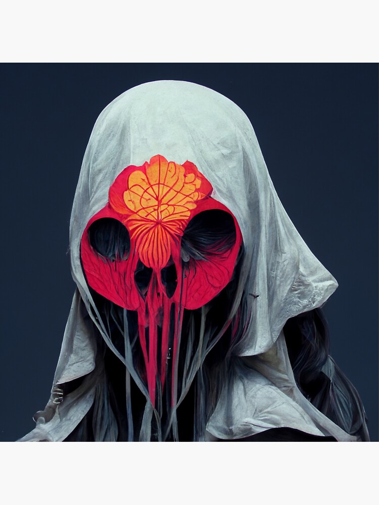 "Shinigami Japanese Grim Reaper" Sticker for Sale by friskyfoxtrot ...