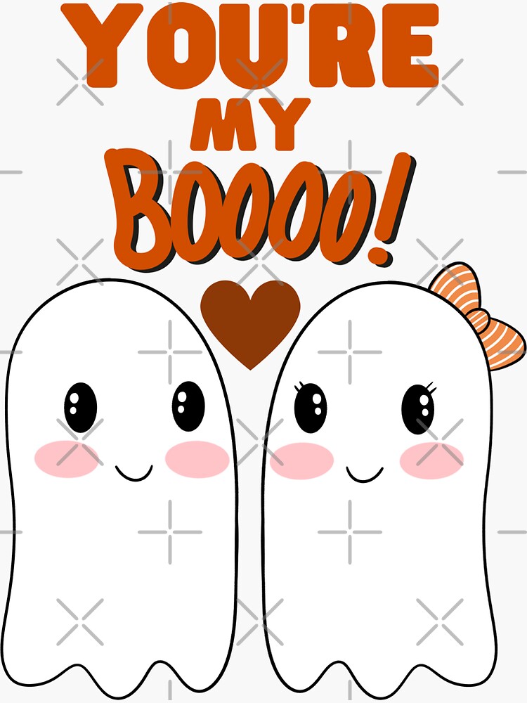 "You're My Boo." Sticker for Sale by designer768 | Redbubble