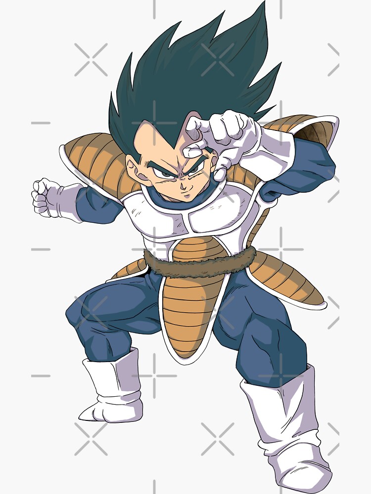 "Saiyan pride !" Sticker for Sale by Ramoninart | Redbubble