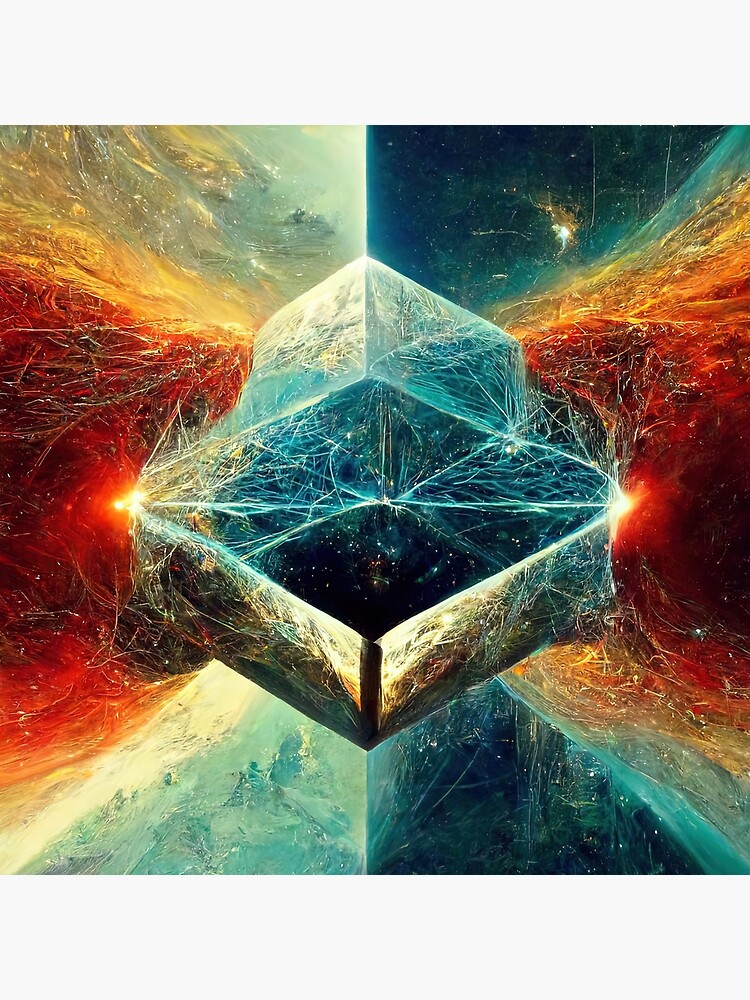 "Split Dimensions" Poster for Sale by Seanium | Redbubble