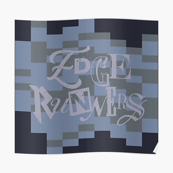 "Edgerunners / cyberpunk edgerunners /サイバーパンク： エッジランナ" Poster for Sale ...