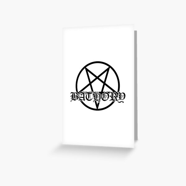 "Bathory Black Metal Band Bathory Pentagram Original Black Metal ...