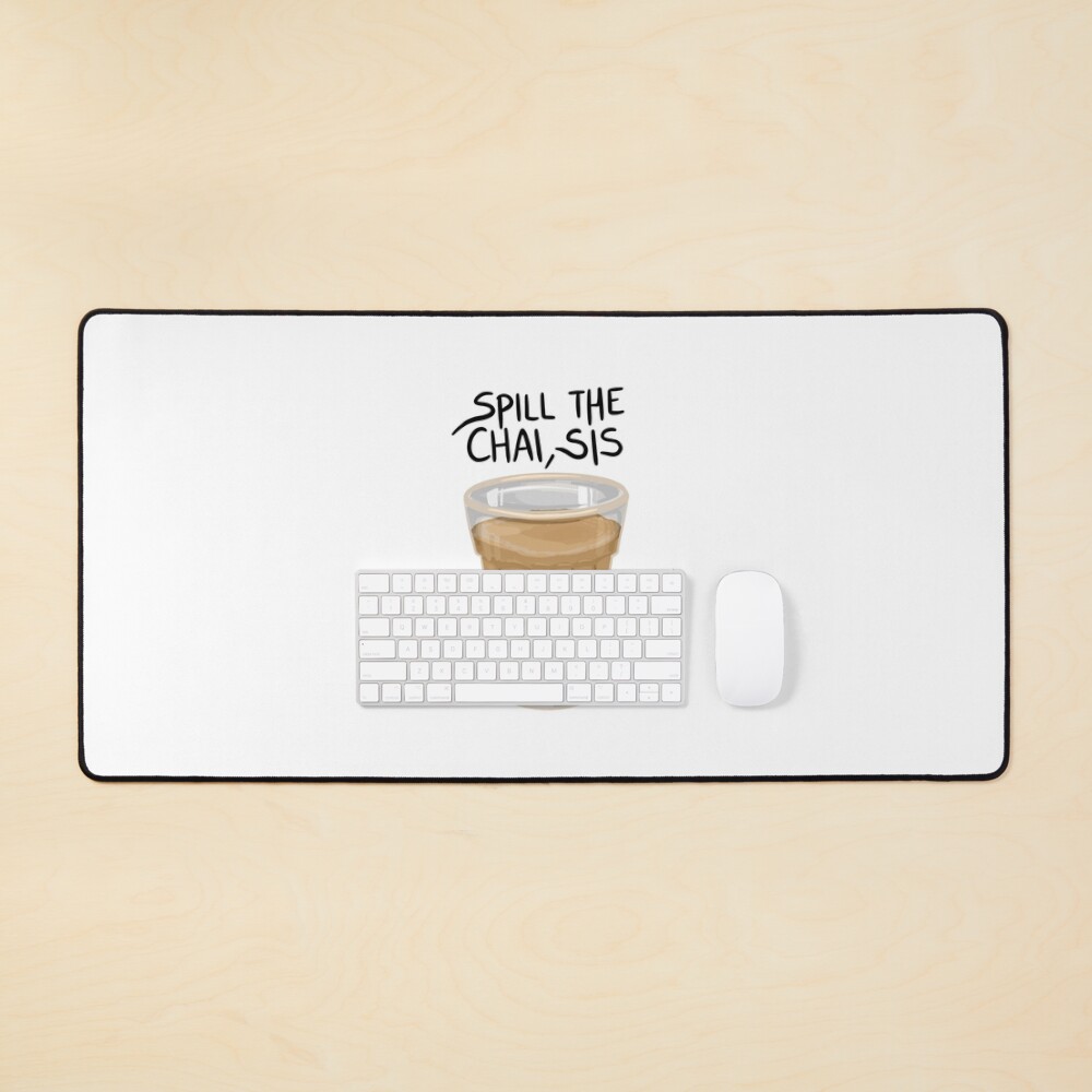 "Spill the chai" Sticker for Sale by zaehen | Redbubble