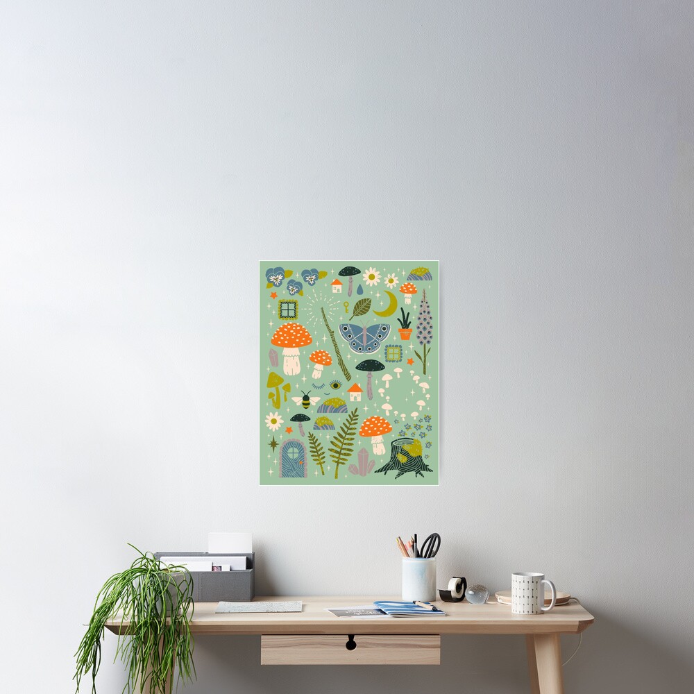"Fairy Garden" Poster for Sale by LordofMasks | Redbubble