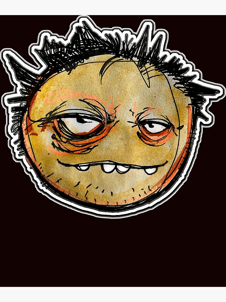 "Bed Head Derp Face " Poster for Sale by sashanford | Redbubble