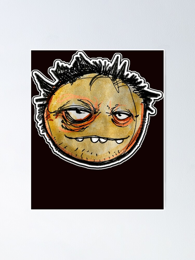 "Bed Head Derp Face " Poster for Sale by sashanford | Redbubble