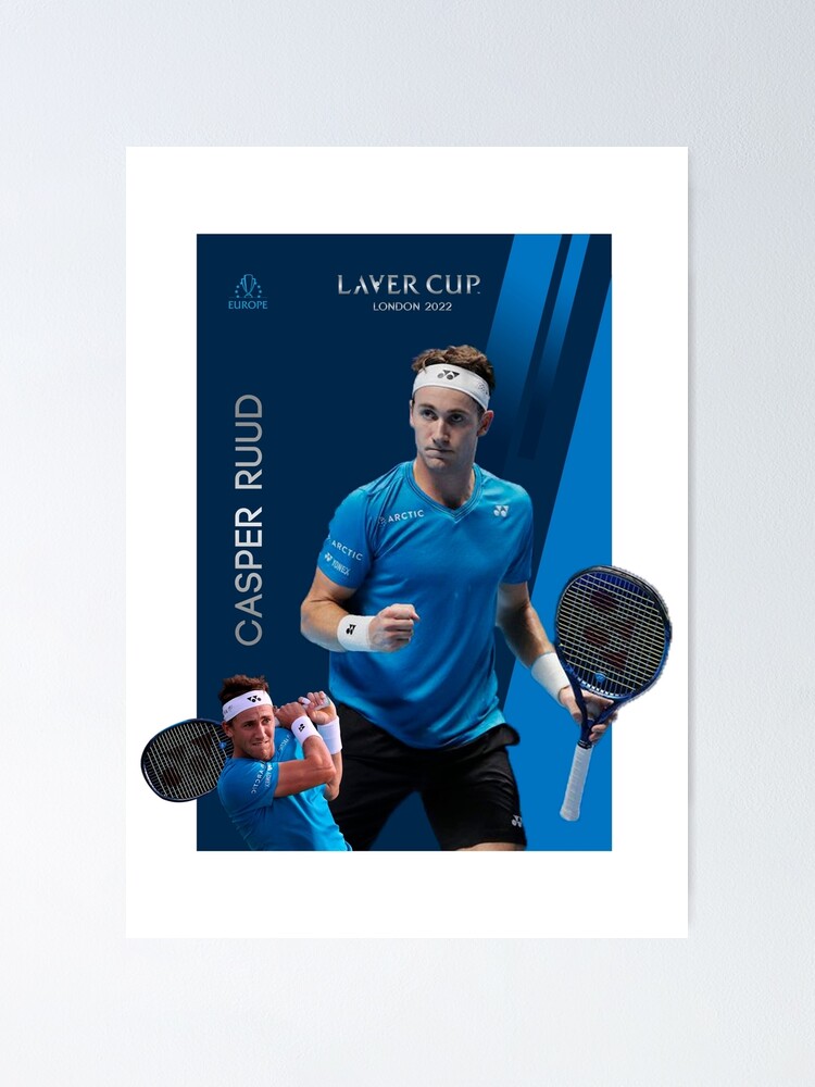 "Casper Ruud - Laver Cup London 2022" Poster for Sale by Penxilstudio | Redbubble