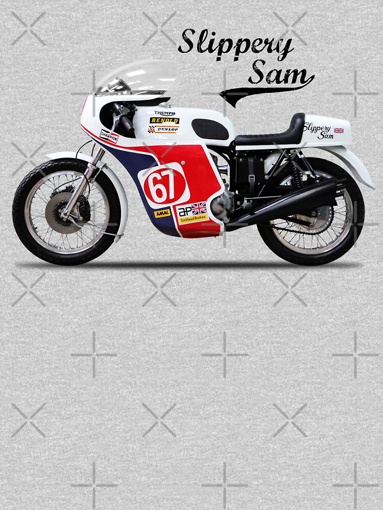 T-shirt « Slippery Sam Production Racer », par rogue-design | Redbubble