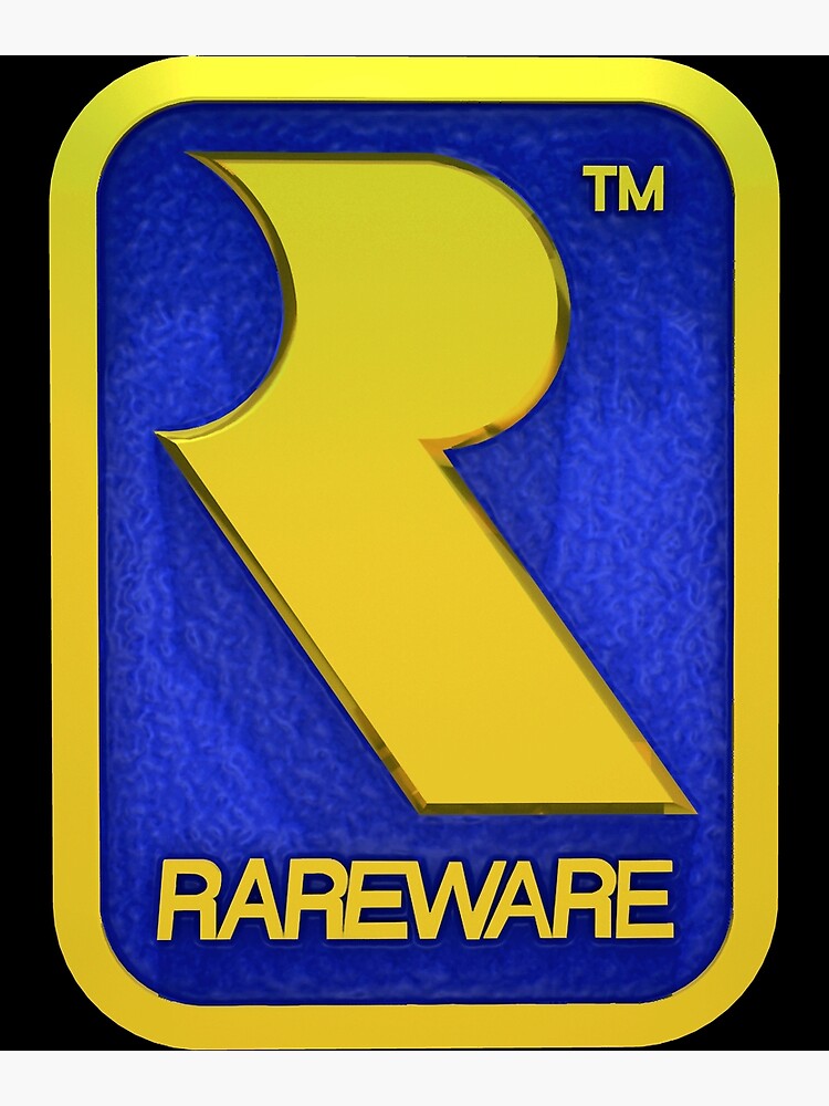 "Rareware logo" Poster for Sale by MichelleSchultz | Redbubble