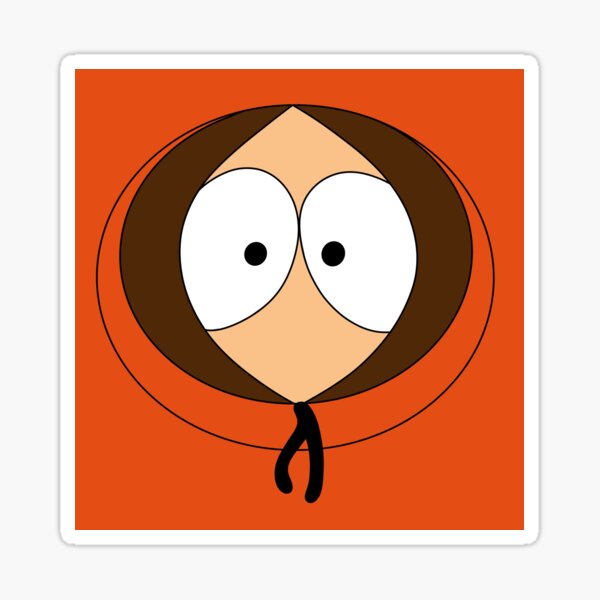 "Kenny" Sticker for Sale by PoeTatoes | Redbubble
