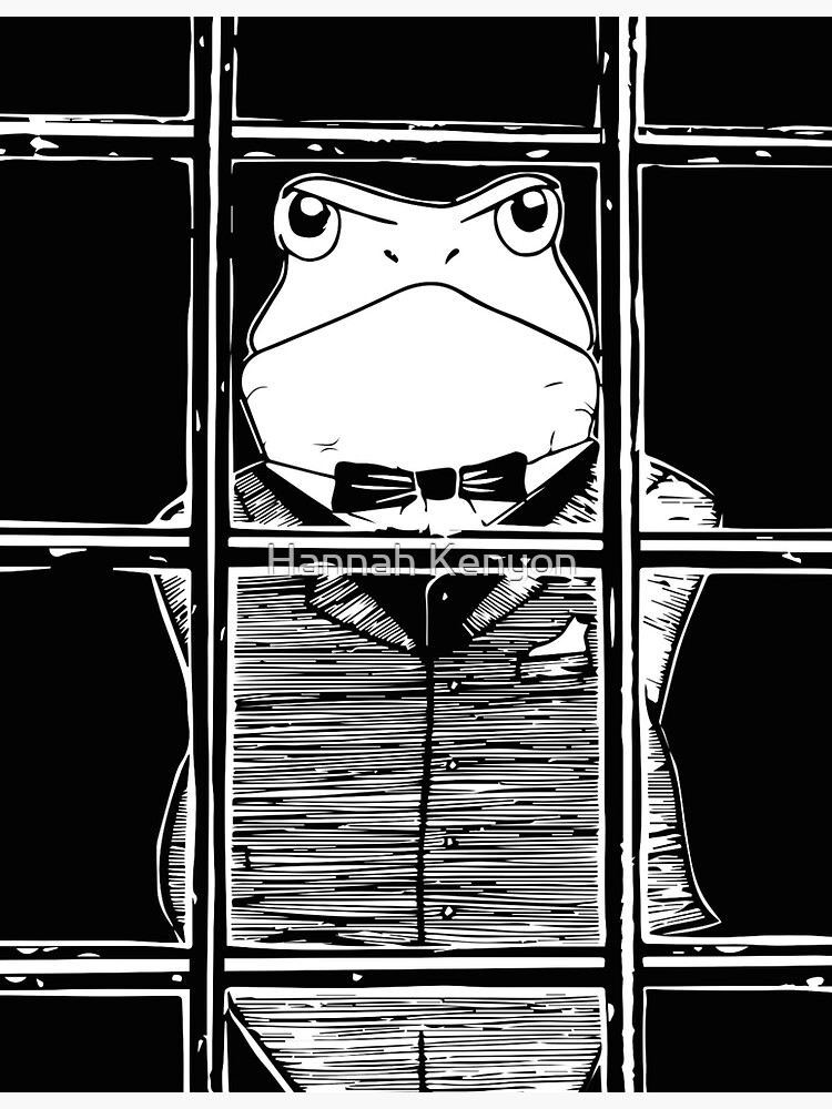 "Mr Toad" Sticker for Sale by hkenyonart | Redbubble