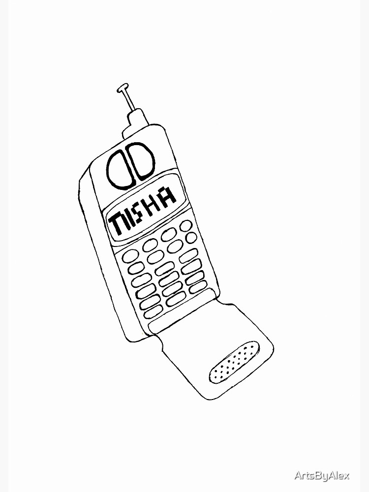 "Serial Nisha Call Drawing" Art Print for Sale by ArtsByAlex | Redbubble