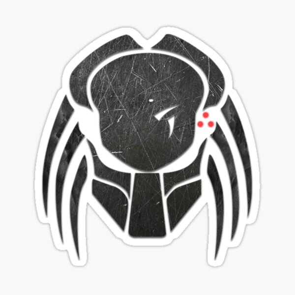 "Predator Biomask Tee " Sticker for Sale by Stevenson-air | Redbubble