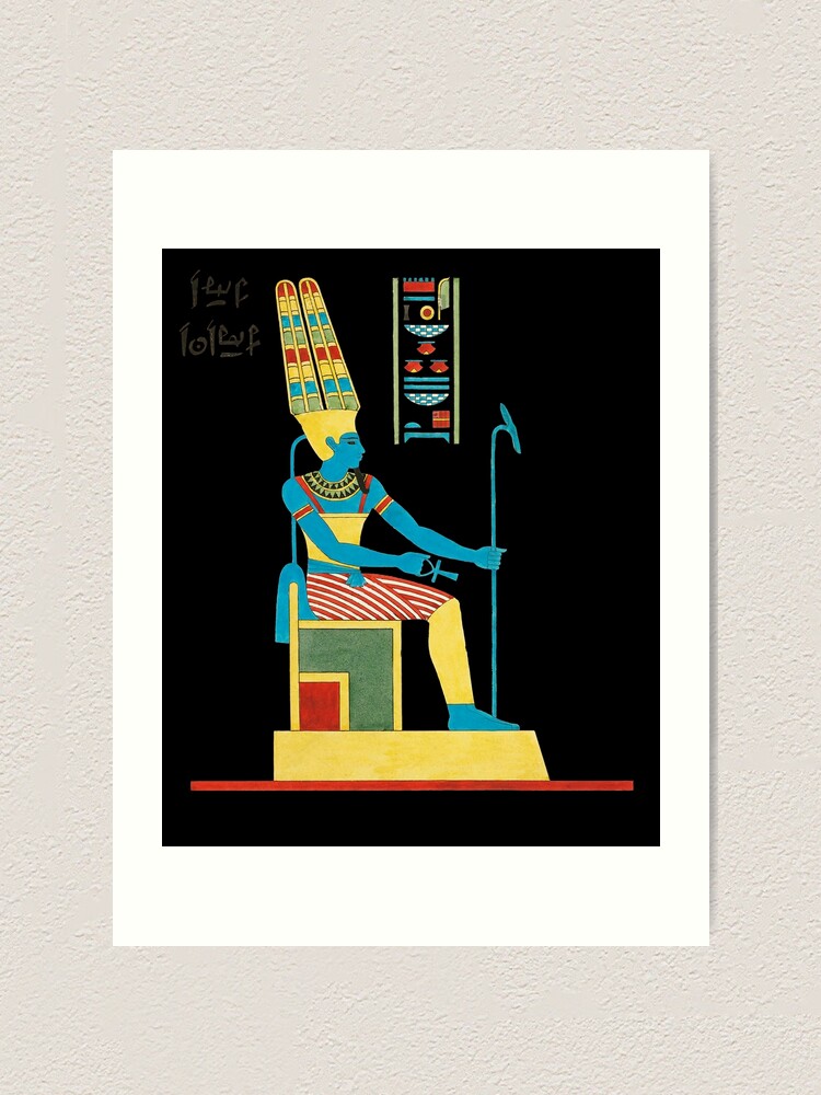 "The Spirit of Four Elements Illustration Egyptian Amon, Amon-ra, Amun ...