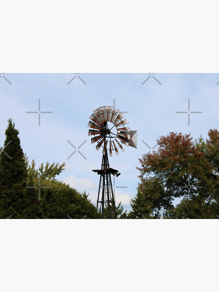 "Rustic Windmill" Sticker for Sale by RoseyElisabeth | Redbubble