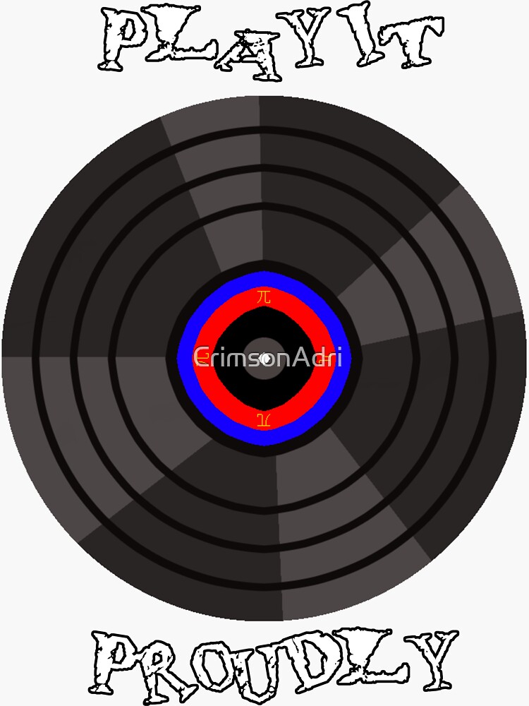 "Play it Proudly - Polyamorous" Sticker for Sale by CrimsonAdri | Redbubble