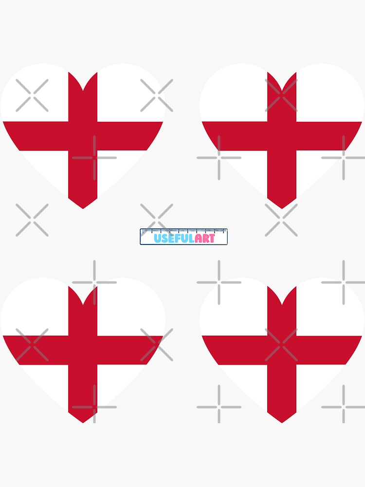 "ENGLAND FLAG (England National Flag)" Sticker for Sale by USEFULART ...