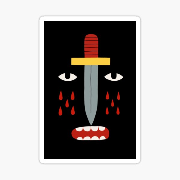 "Revenge " Sticker for Sale by jackteagle | Redbubble