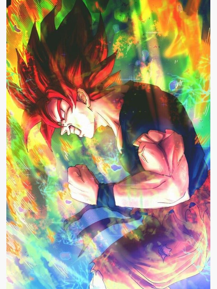 "colour full goku" Sticker for Sale by tracyberry | Redbubble