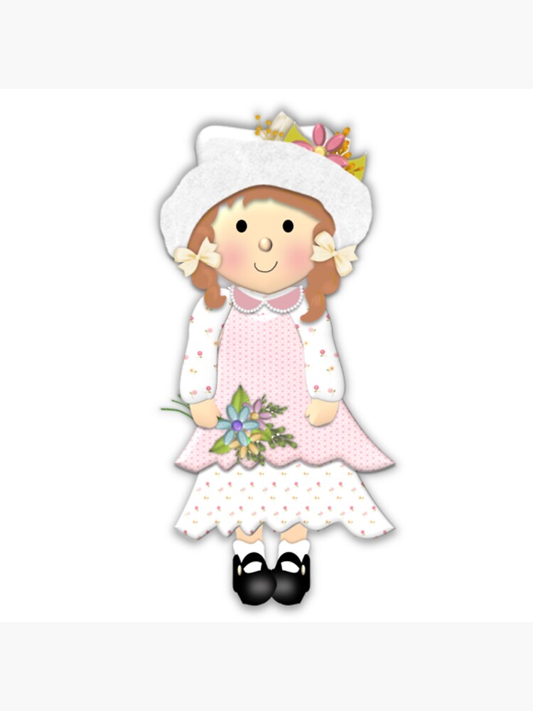 "Sweet little country cousin - Miss Primrose" Sticker for Sale by ...