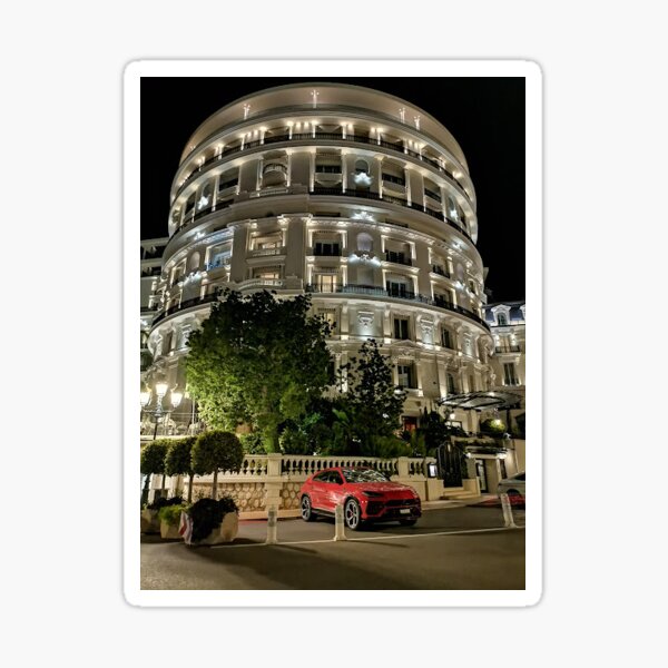 "Monaco" Sticker for Sale by Singerevita | Redbubble