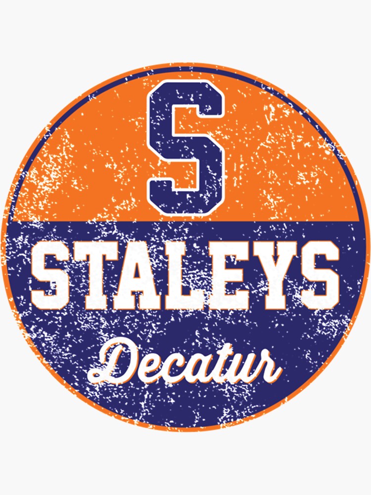 "Decatur Staleys Distressed Logo - Defunct Football Team - 1919-1922 ...