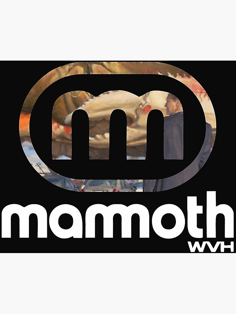 "MAMMOTH WVH Band" Poster for Sale by RachelBauch | Redbubble