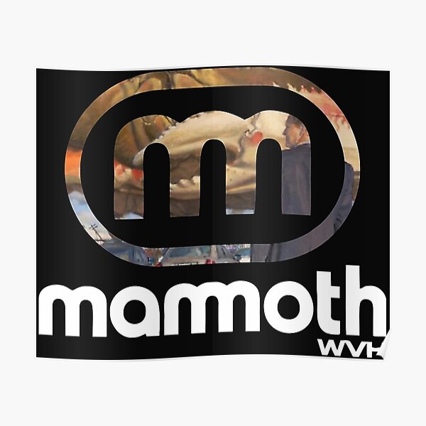 "MAMMOTH WVH Band" Poster for Sale by RachelBauch | Redbubble