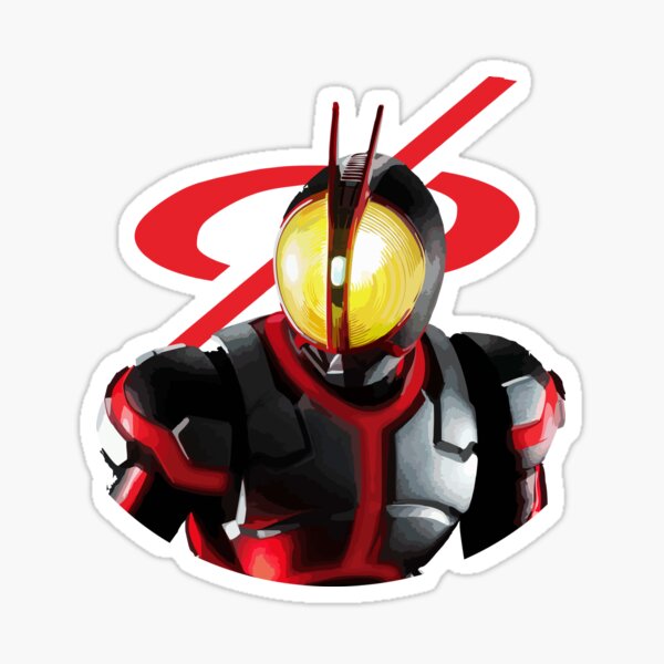 "TOP SERIES KAMEN RDR (1)" Sticker for Sale by RaiMelan | Redbubble