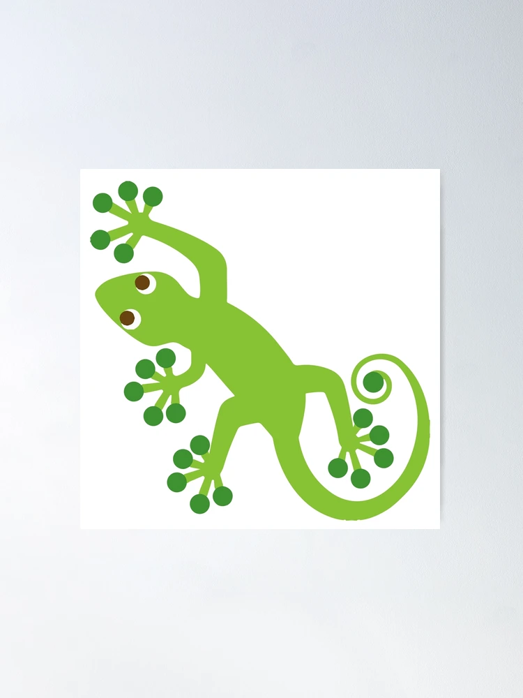 Green Gecko Cartoon