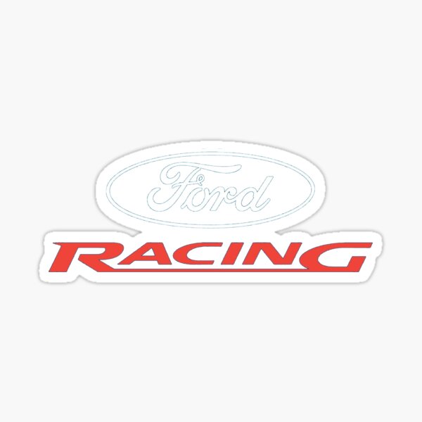 "Ford Racing" Sticker for Sale by Carlosewitt | Redbubble