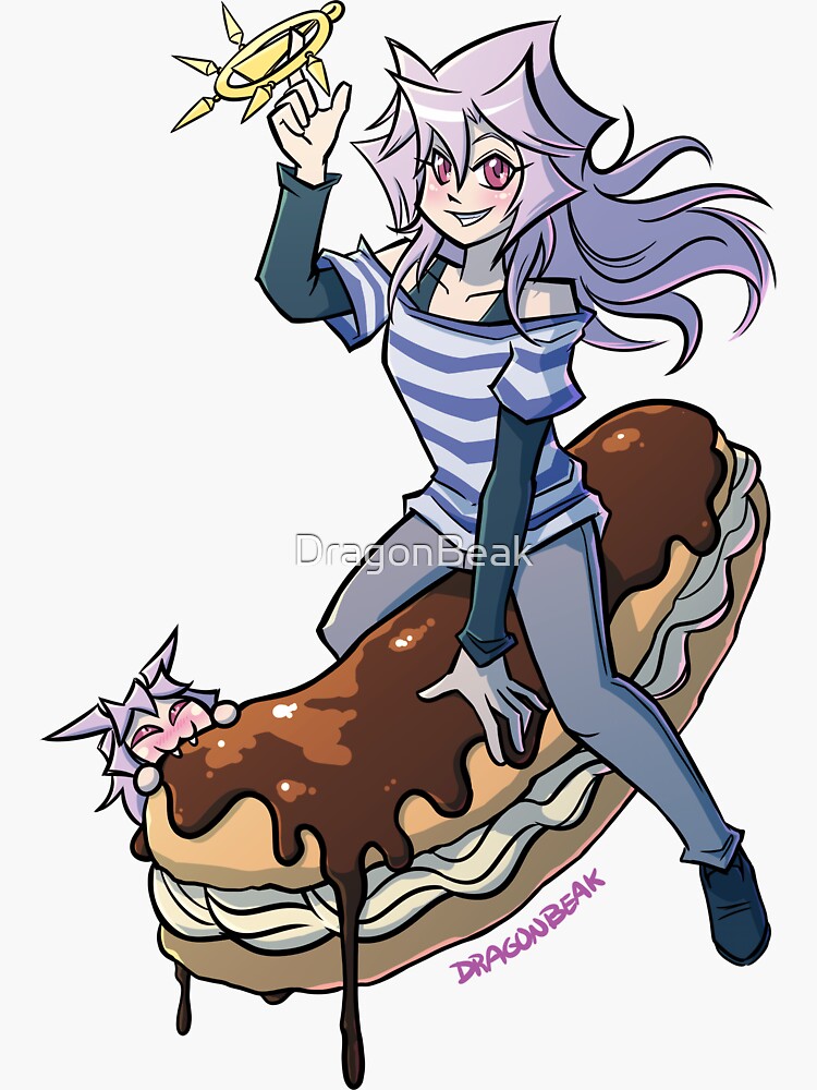 "Birthday Boy Bakura" Sticker by DragonBeak | Redbubble