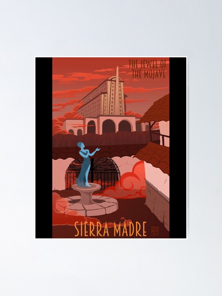 "Welcome to sierra madre greeting card" Poster for Sale by RandallReitz ...