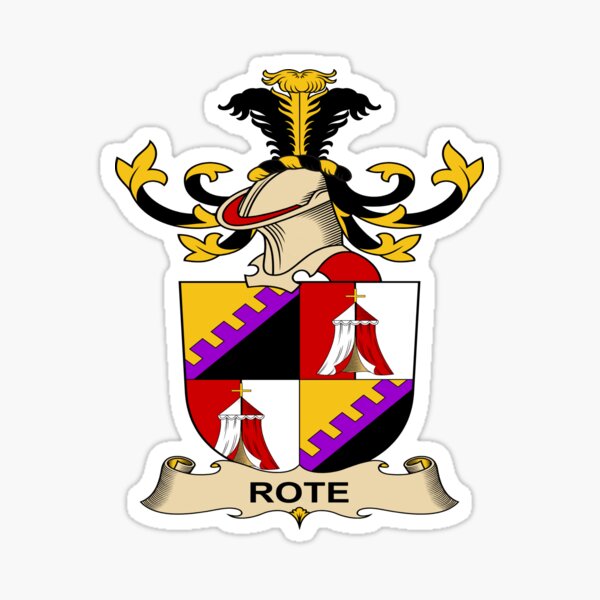 "Rote" Sticker for Sale by HaroldHeraldry | Redbubble