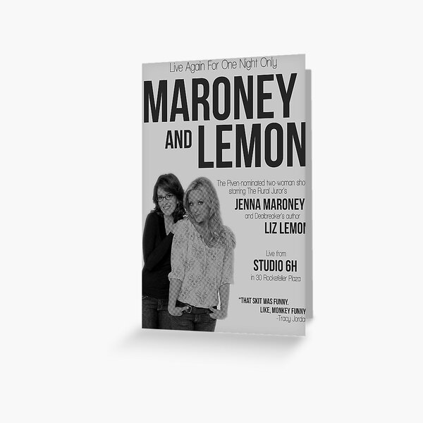 "Maroney and Lemon" Greeting Card for Sale by daurizion | Redbubble