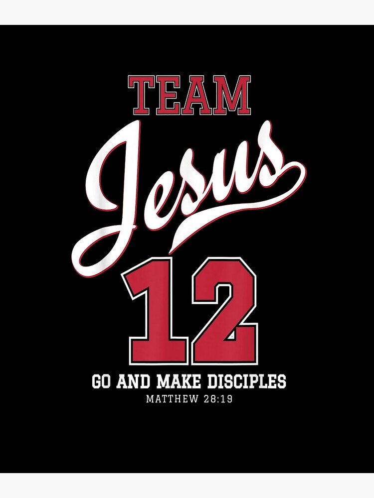 "Jesus And Baseball Team Jesus Christian Shirts " Poster for Sale by ...