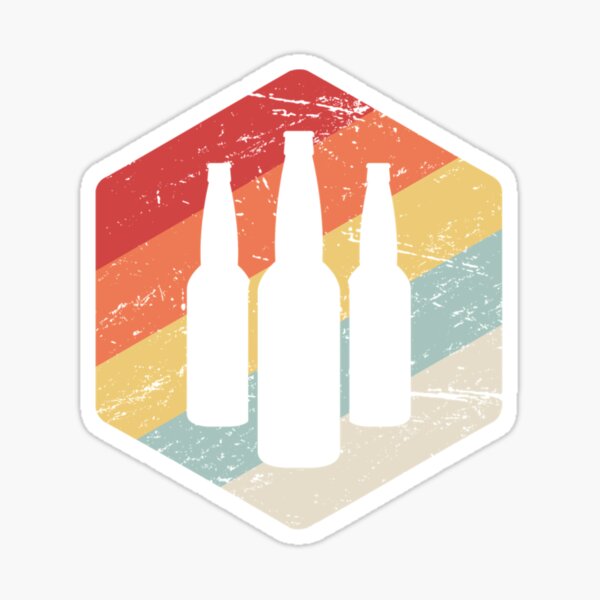 "Craft Beer Homebrew Beer Vintage " Sticker for Sale by nodedormtired ...