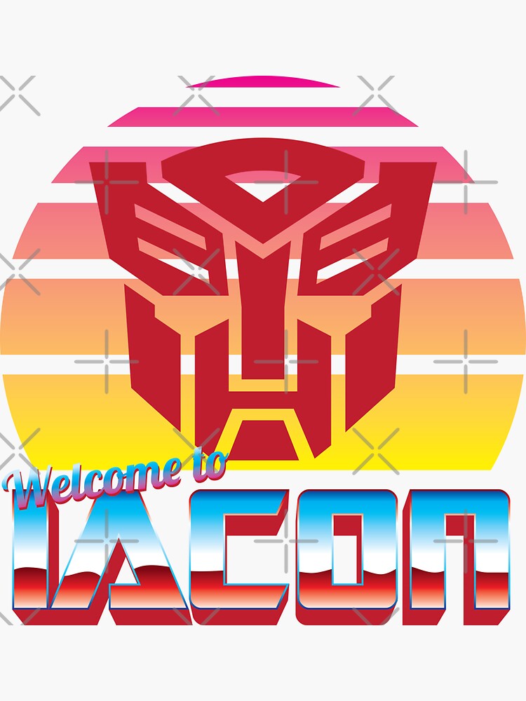 "Transformers: Welcome to Iacon" Sticker for Sale by Rodimus13 | Redbubble