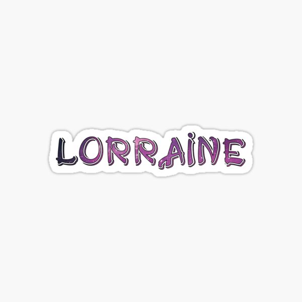 "LORRAINE Name II - My name is LORRAINE - typography name - Galaxy Vibe ...