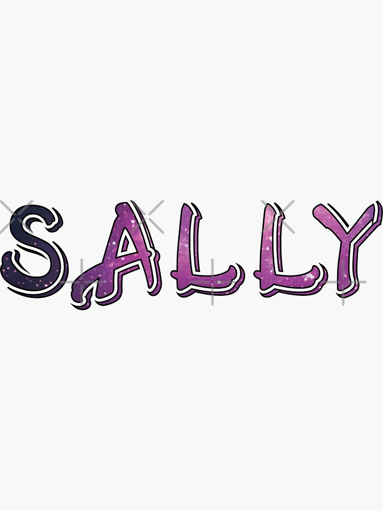 "SALLY Name II - My name is SALLY - typography name - Galaxy Vibe ...