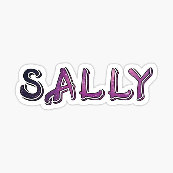 "SALLY Name II - My name is SALLY - typography name - Galaxy Vibe ...
