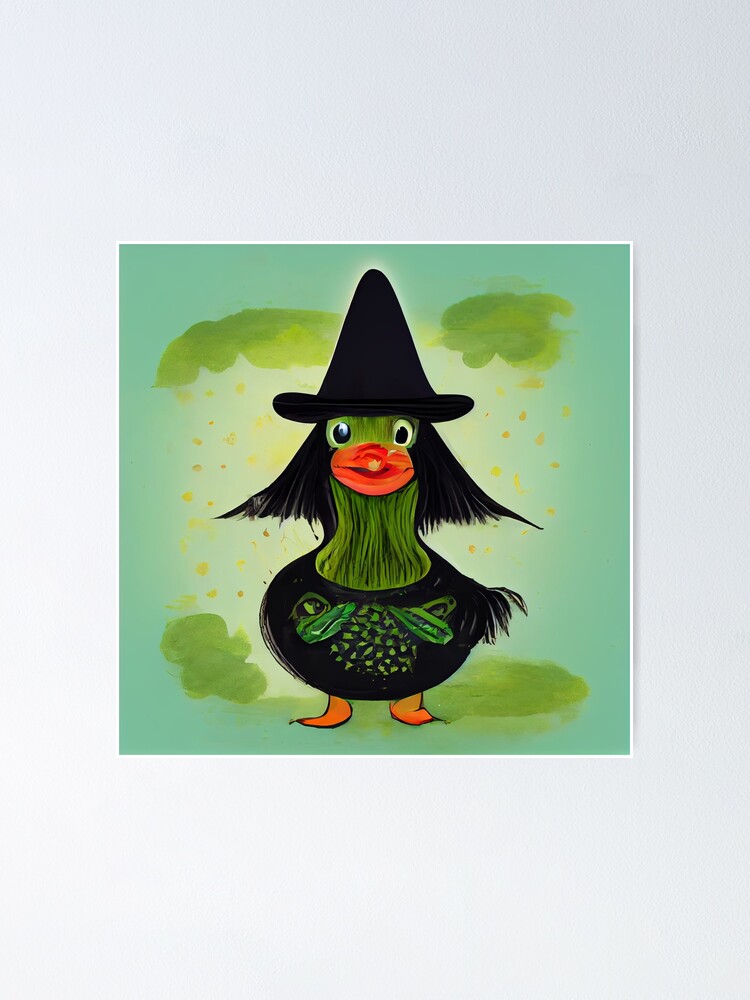 "Q is for Quack - Scary ABC" Poster for Sale by ScaryABC | Redbubble