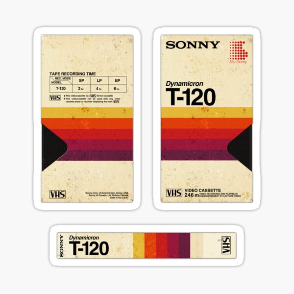 "Throwback Retro Vintage 70s 80s Popular VHS Package Case Cover Design ...