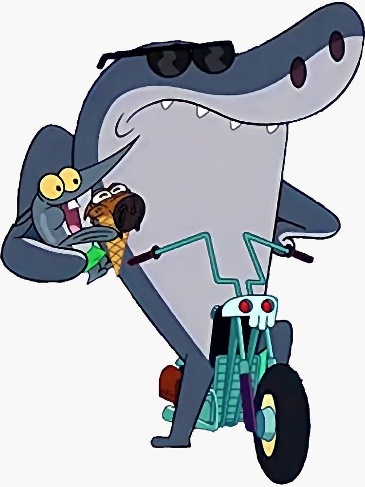 "Zig and sharko games" Sticker for Sale by TrinityMoen | Redbubble