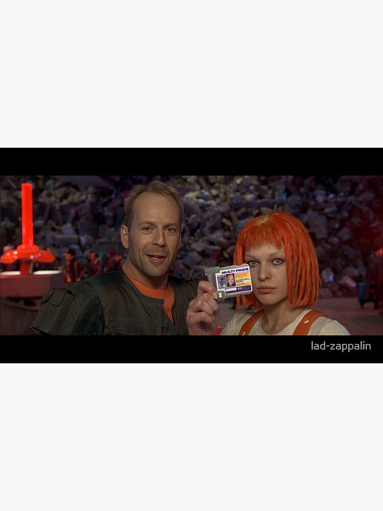 "The Fifth Element" Sticker for Sale by lad-zappalin | Redbubble
